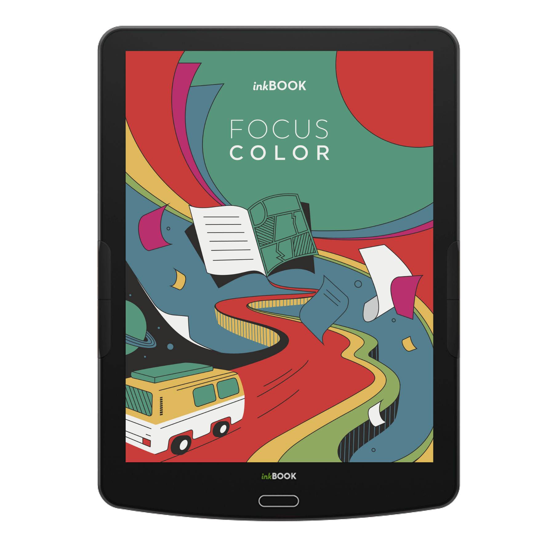 E-book Reader inkBOOK Focus Color 7,8"| See the color, feel the comfort ...